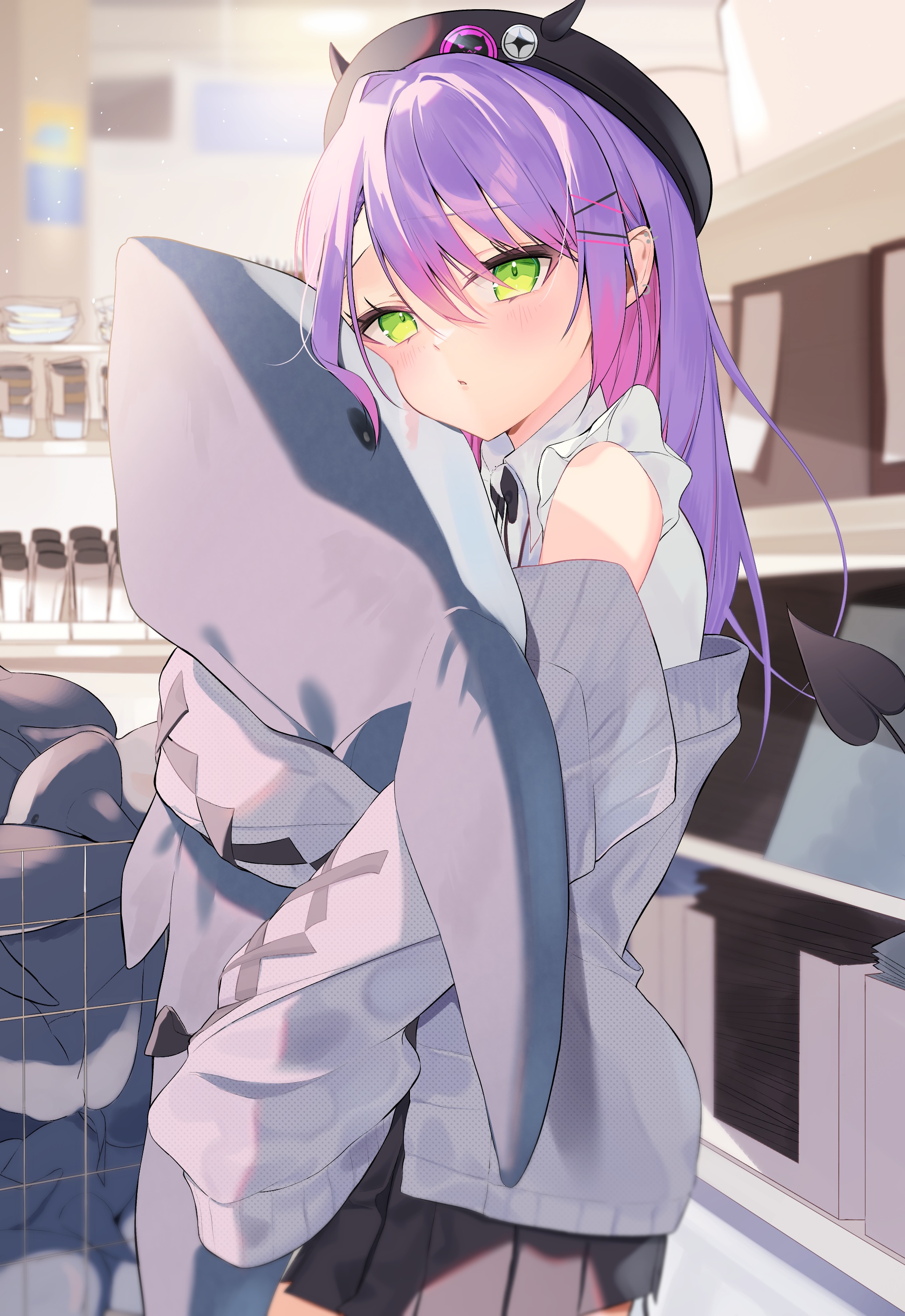 tachibana shiro hololive tokoyami towa sweater tail | #1206422 | yande.re